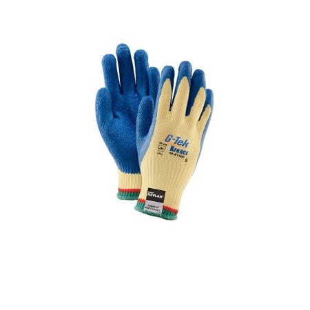 Pip G-Tek KEV Kevlar A4 Latex Coated String Knit Gloves Large 10.5" L ...