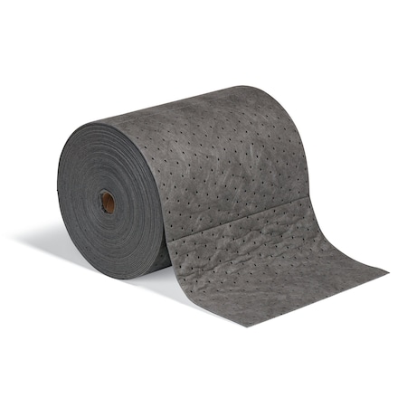 Pig Sorbent Roll, Universal, 11.9 gal Vol Absorbed per Pkg, 15 in x 90 ...