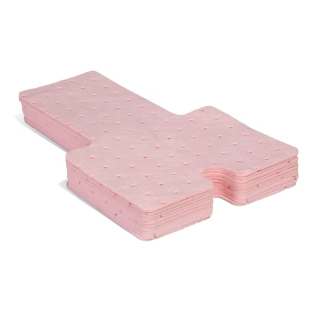 Pig HazMat Absorbent Mat Pad for IBC Folding Drip Tray, 10PK MAT6502 | Zoro