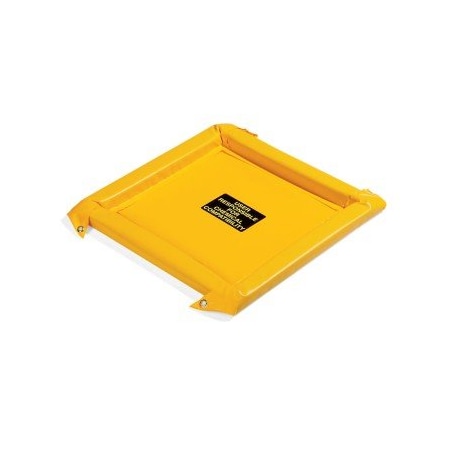 Pig PIG FlexBerm Spill Containment Pad Yellow Without Grates 2.7' L x 2 ...