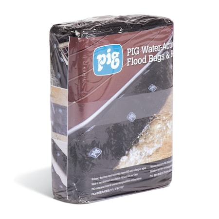 Pig Water-Activated Flood Barrier, 1 per bag WTR050 | Zoro