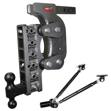 Gen-Y Hitch The BOSS TORSION-FLEX 2 in. Shank 17.5 in. Drop 1.7K TW 16K ...