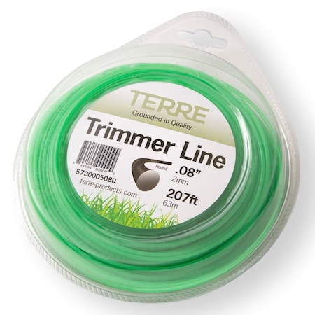 T Terre Commercial Grade .080 inch/2mm Round Trimmer Line1/2 lb ...