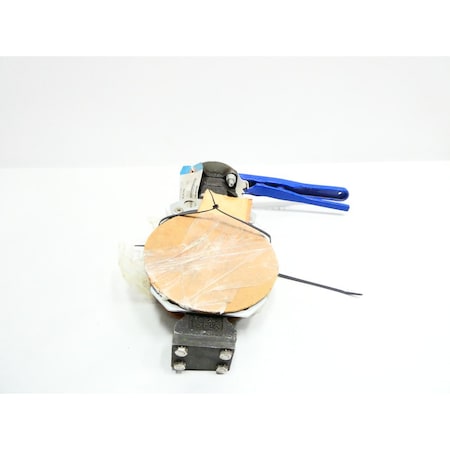 Keystone Manual Steel 150 Stainless Wafer 4 in. Butterfly Valve 360-189 ...
