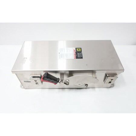 Square D 3P 100A AMP 480/600V-AC FUSIBLE DISCONNECT SWITCH H363DS | Zoro