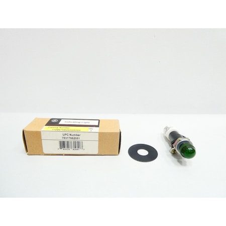 Ge INDICATING LIGHT GREEN 48V-DC PILOT LIGHT 116B6708G42G52G4 | Zoro