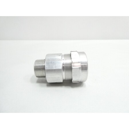 Abb Conduit Fitting Adapter, Aluminum, Silver ST100-469 | Zoro