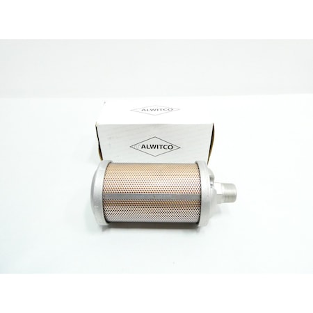 Alwitco ATOMUFFLER AIR MUFFLER 3/4IN NPT PNEUMATIC MUFFLERS AND ...