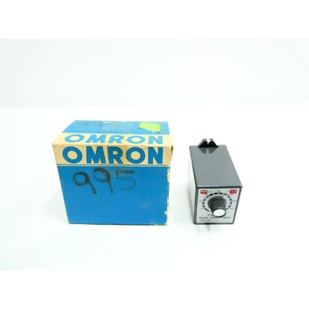 Omron SOLID STATE TIMER 110/120V-AC TIME DELAY RELAY TDS-44A149E | Zoro