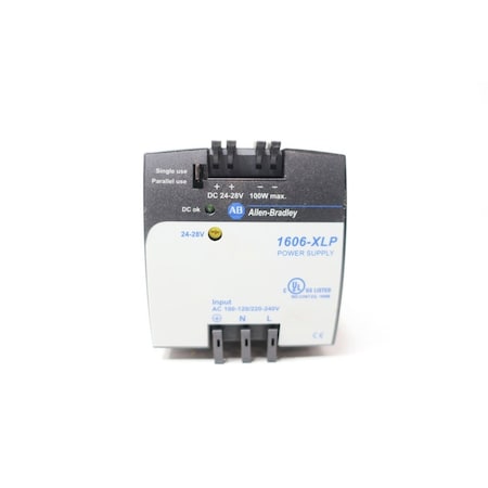 Allen Bradley Power Supply, 100 to 240V AC, 24V DC, 100W, 4.2A, Wall ...