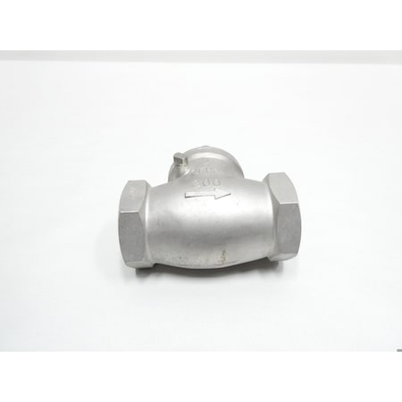 Powell 200 STAINLESS THREADED 2IN NPT CHECK VALVE V-218 | Zoro