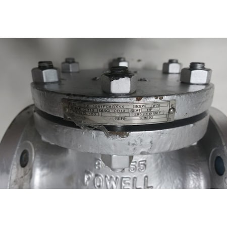 Powell 150 STEEL FLANGED 3IN CHECK VALVE 1561FC8GXXX | Zoro