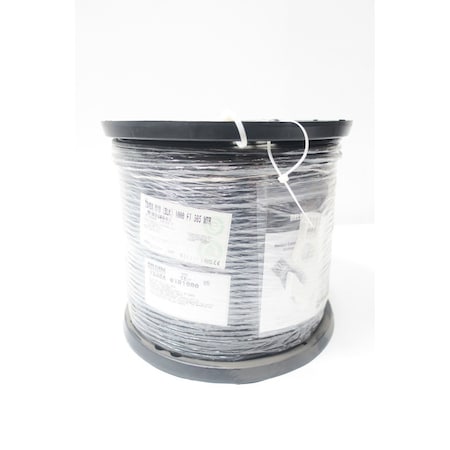 Belden Multi-Conductor Cable, 23 AWG, 8 C, Black, PVC, Solid, 300V AC ...