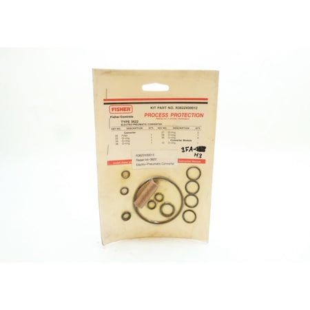 Fisher R3622X00012 3622 Electro-Pneumatic Converter Repair Kit Electro ...