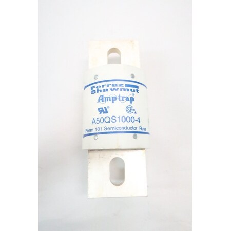 Ferraz Shawmut Amptrap 1000A Amp 500V-Ac Semiconductor Fuse A50QS1000-4 ...