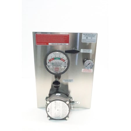 Pepperl Fuchs PURGE AND PRESSURIZATION SYSTEM PANEL FILTER, REGULATOR ...