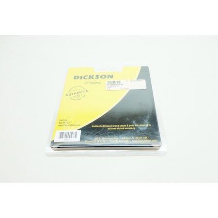 Dickson Dickson C653 0 Circular Chart 6In Chart Recorder Parts And ...
