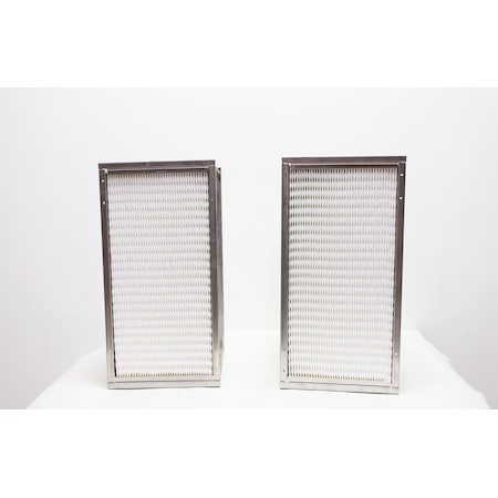 Aaf Flanders Hepa Filter 24In X 12In X 11-1/2In Pneumatic Filter ...