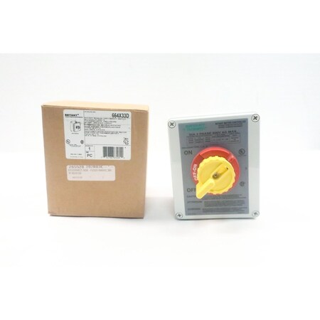 Bryant Rotary Motor Controller 30A 3Ph 600V-Ac 15Hp Other Starter ...