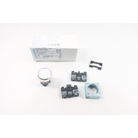 Siemens Illuminated White Pushbutton 3SB3 606-0AA61 | Zoro