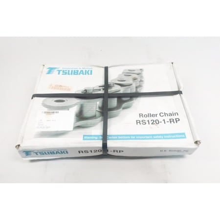 Tsubaki 10Ft 1-1/2In Roller Chain RS120-1-RP | Zoro
