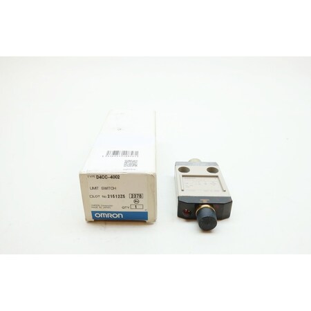 Omron 1A Amp Roller Plunger 30V-Dc Limit Switch D4CC-4002 | Zoro
