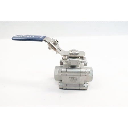 Tru-Flo Manual Stainless Threaded 1/2In Npt Ball Valve 878654 | Zoro