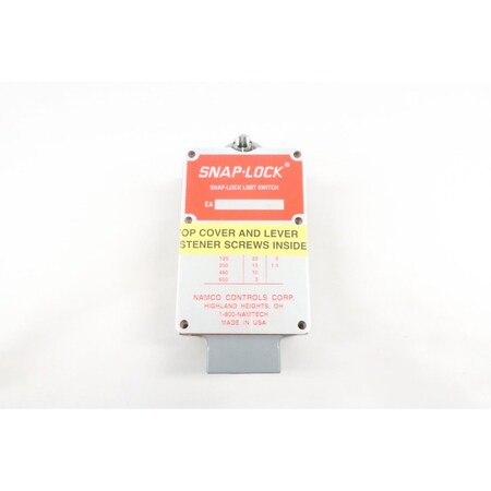 Namco Snap-Lock 480/600V-Ac Limit Switch EA170-14100 | Zoro