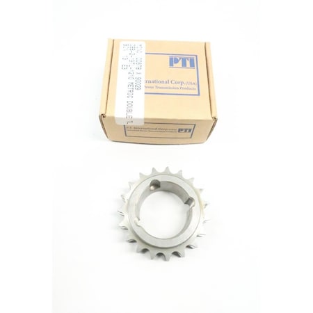 Pt International 19T Double Roller Chain Sprocket 08B-2-19TL-1210 | Zoro