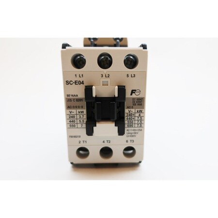 Fuji Electric 110V-AC 40A Amp 10Hp AC Contactor SC-E04-110VAC | Zoro