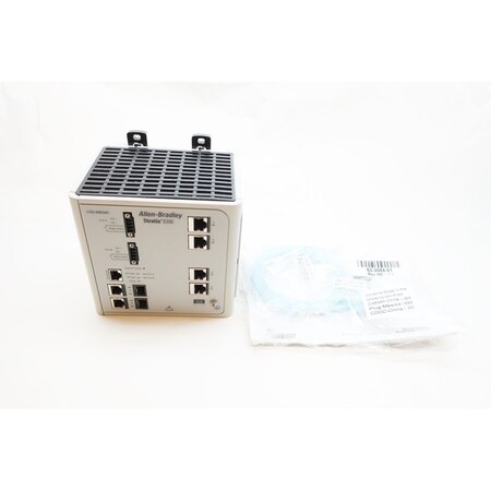 Allen Bradley Stratix 8300 30V-DC Ethernet Switch Ser A Ethernet and ...