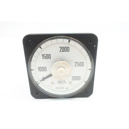 Crompton 0-3000V-AC Voltmeter 077-08 VA PZYA | Zoro