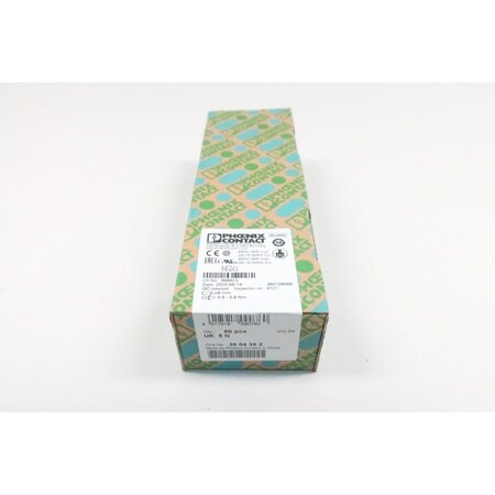 Phoenix Contact Box of 50 Terminal and Contact Block 968923 UK 5 N | Zoro