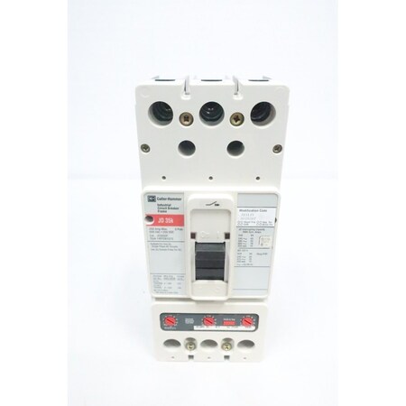 Eaton Cutler-Hammer 3P 250A Amp 600V-AC Molded Case Circuit Breaker ...