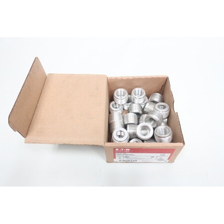 Crouse-Hinds Hub Reducer 1In-1/2In Conduit Fitting 25PK RE31 SA | Zoro