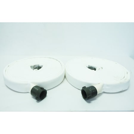 North American Fire Hose Set Of 2 Cpld Alum Plain Ex-Nst 1-1/2In 50Ft ...