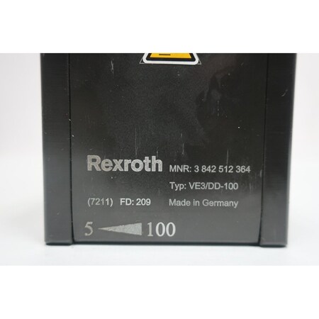 Rexroth Stop Gate Other Pneumatic Valve 3 842 512 364 VE3/DD-100 | Zoro