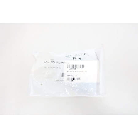 Eaton 2 Pos Selector Switch M22-WS | Zoro