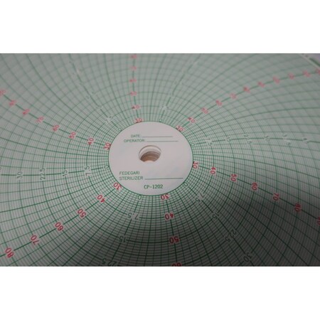 Chart Pool Box Of 100 Recording Charts CP-1202 | Zoro
