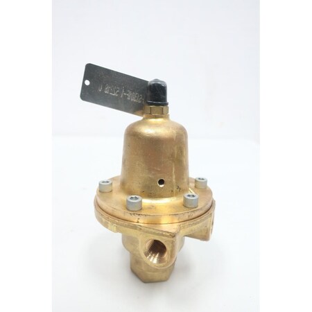 Fisher BRASS THREADED 1/4IN NPT PRESSURE REDUCING REGULATOR VALVE 1301F ...