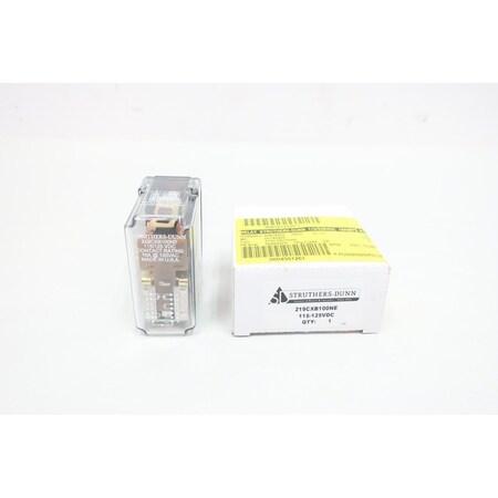 Struthers-Dunn 115/125V-DC Plug-In Relay 219CXB100NE | Zoro