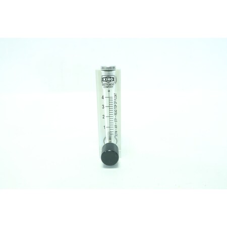 King Instrument 0-4Scfm Variable Area Flow Meter 75303322C17 | Zoro