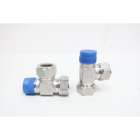Hoke Box of 2 1In 1In 1In Stainless Tube Tube Npt Pipe Tee 16TMT16316 ...