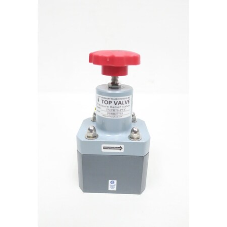 Primary Fluid Systems Pressure 15-150Psi Pvc 50Psi 3/4In Npt Relief ...