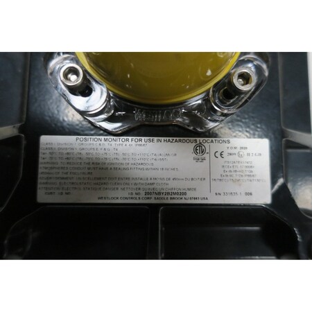 Westlock ACCUTRAK LIMIT SWITCH MONITOR 3/4IN NPT 125/250V-AC 24V-DC ...