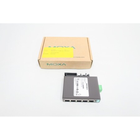 Moxa 5 Port Switch 12-48V-Dc Ethernet And Communication Module EDS-205 ...