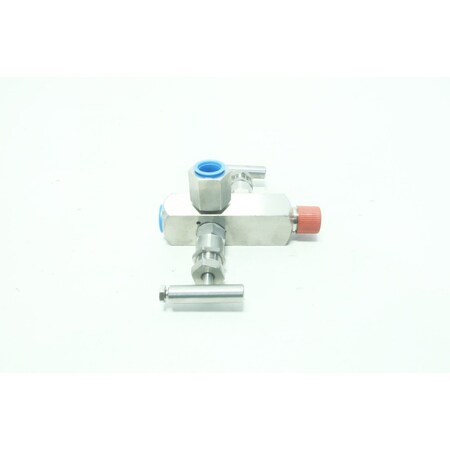 Richards Hexvalve Block And Bleed Valve Manual Stainless 1/2In Npt ...
