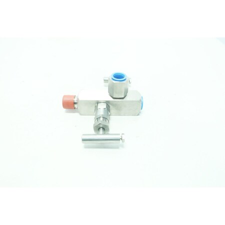 Richards Hexvalve Block And Bleed Valve Manual Stainless 1/2In Npt ...