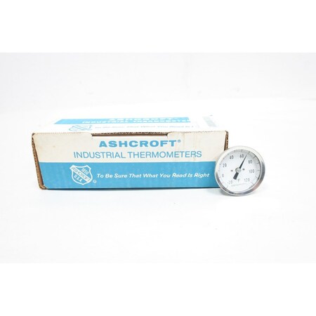 Ashcroft 2In 14In 4In 20120F Npt Bimetal Thermometer 20EI60R040 | Zoro