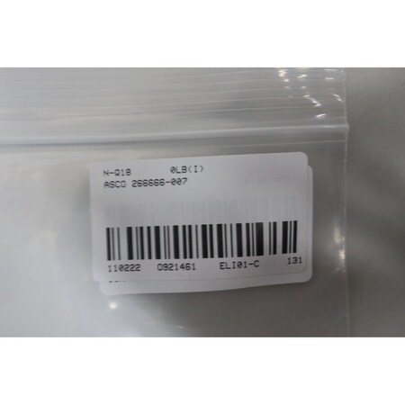 Asco RED-HAT SPARE PARTS KIT VALVE Parts 266666-007 | Zoro